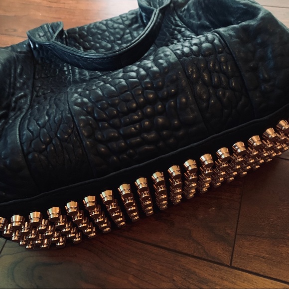 Alexander Wang | Bags | Alexander Wang Rocco Handbag With Rose Gold ...